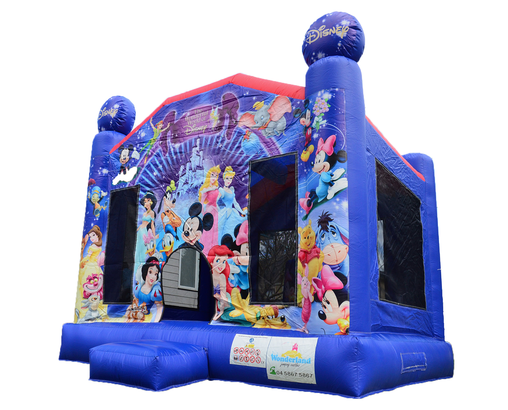 Disney Jumping Castle Hire | Wonderland Jumping Castles