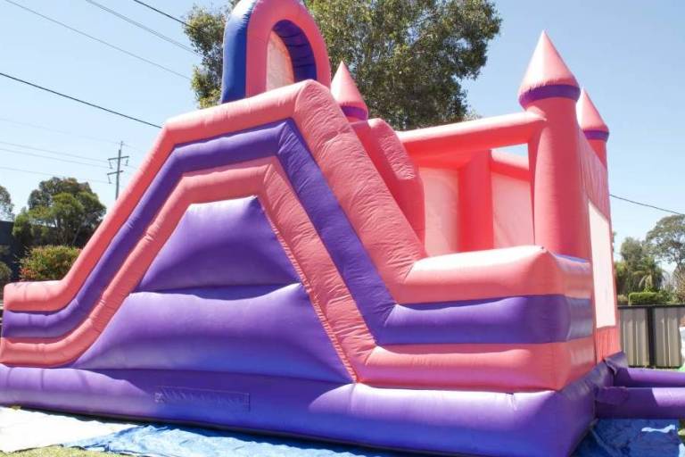 Disney Princess Jumping Castle Hire and Slide | Wonderland Jumping Castles