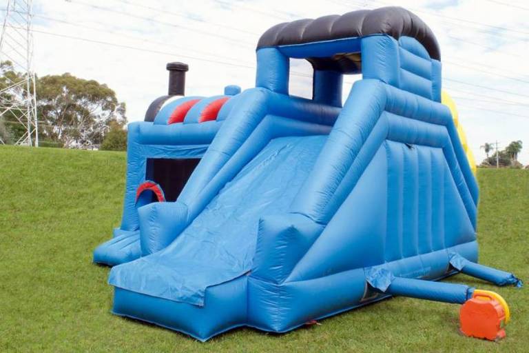 Thomas the Tank Engine Jumping Castle Hire and Slide | Wonderland ...