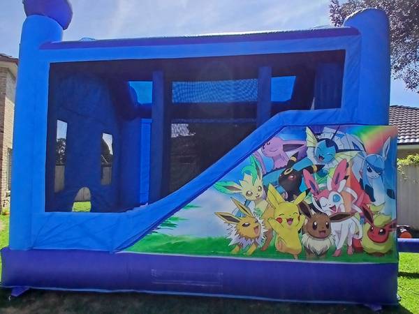 Pokémon Jumping Castle Hire and Slide | Wonderland Jumping Castles